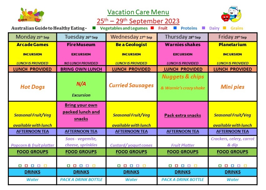 Vacation Care | Wideview OOSHC