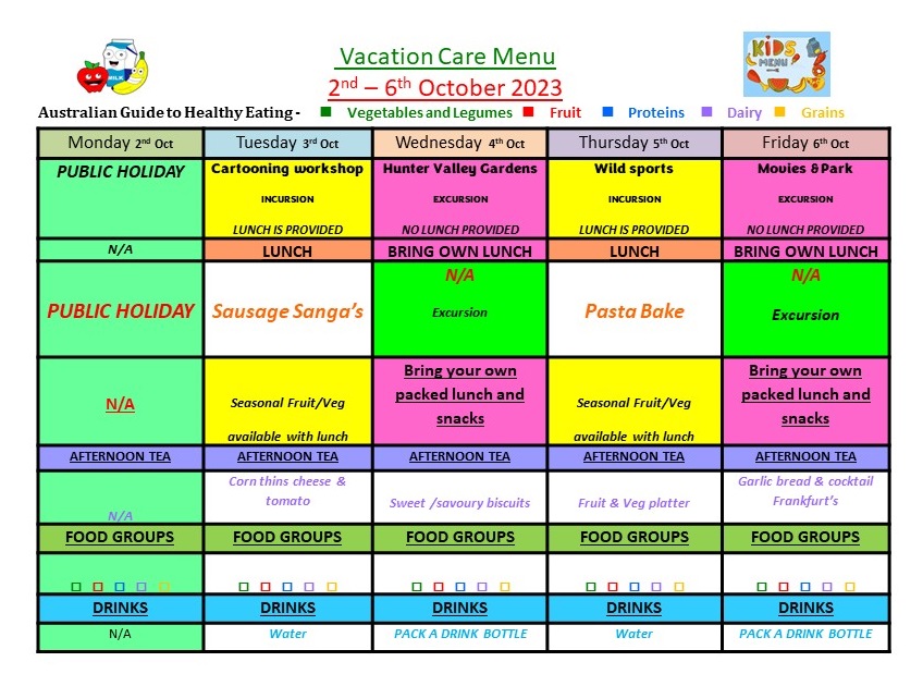 Vacation Care | Wideview OOSHC
